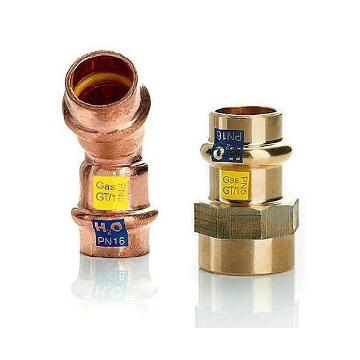 RACCORDERIA IN RAME A PRESSARE